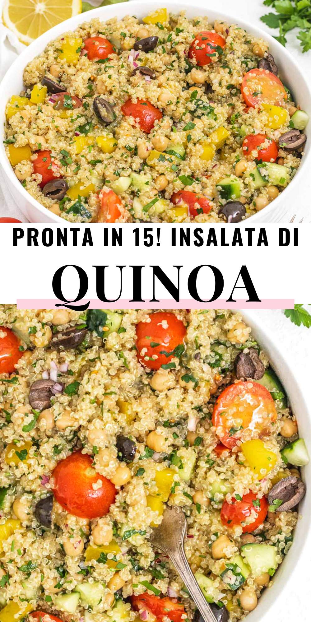 Insalata di Quinoa - Tutti Foody