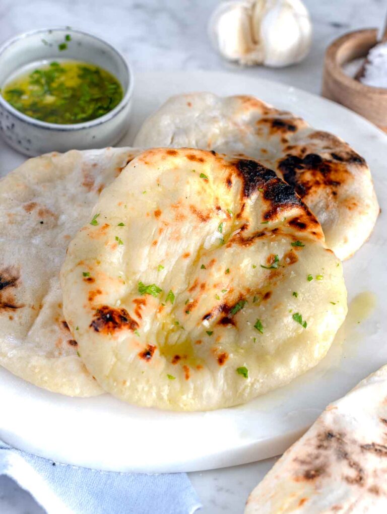 Pane Naan Morbido e Facile - Tutti Foody