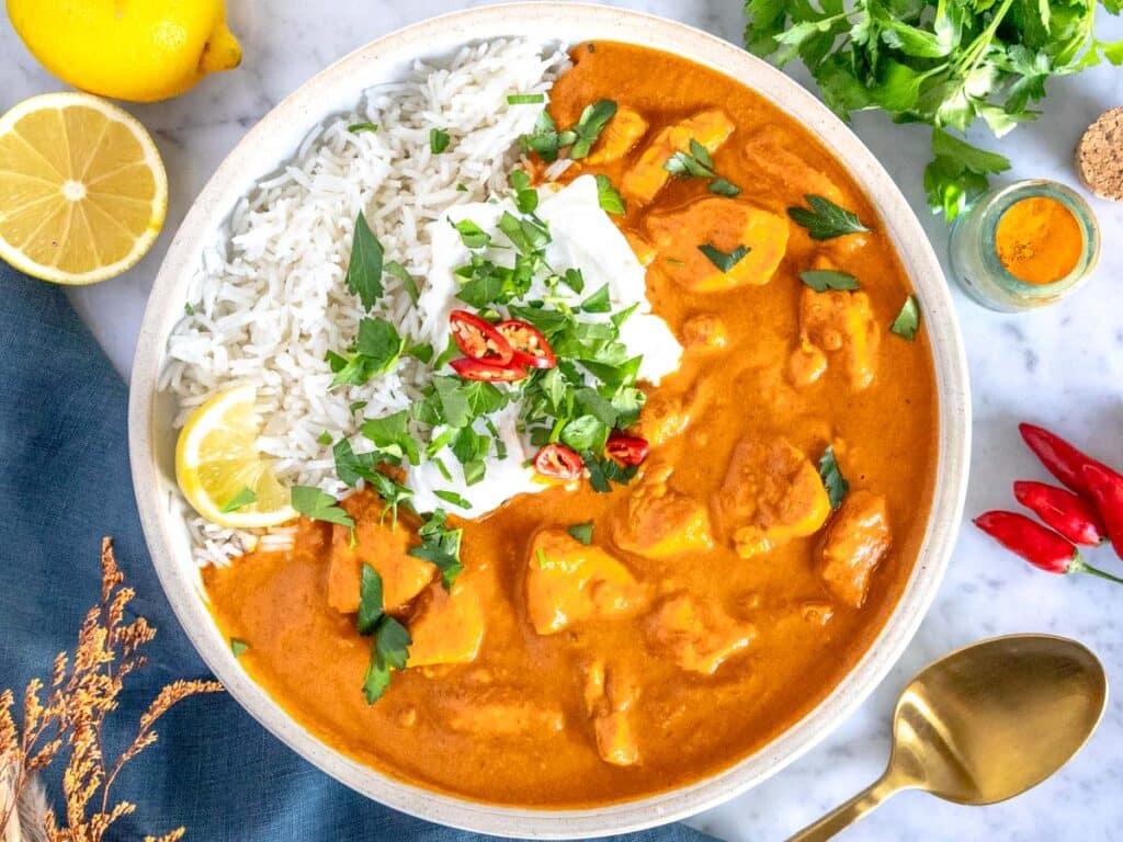 Pollo al Curry Cremoso - Tutti Foody